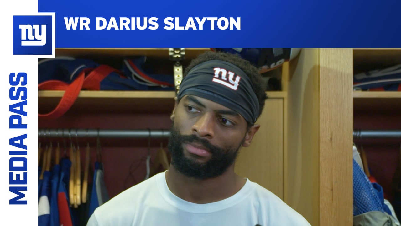 WR Darius Slayton on preparing for Titans' secondary