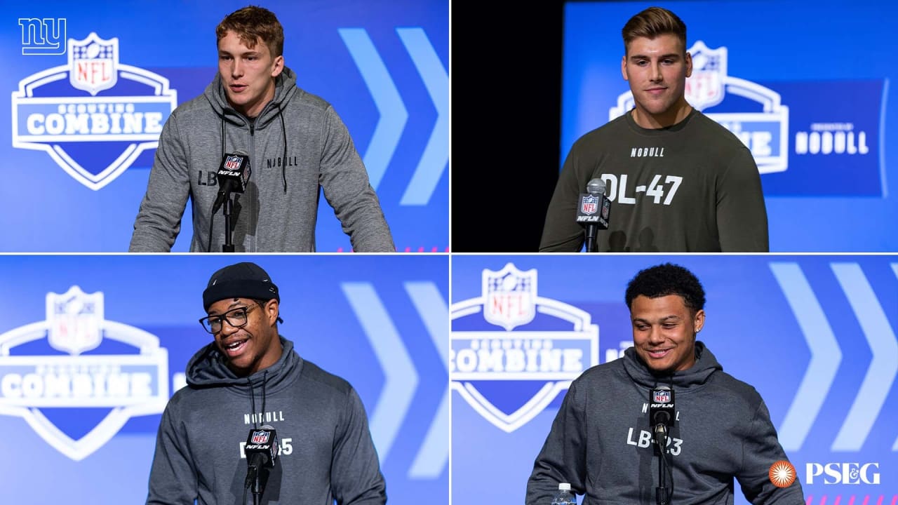 Best of NFL Combine Prospect Media Day 1