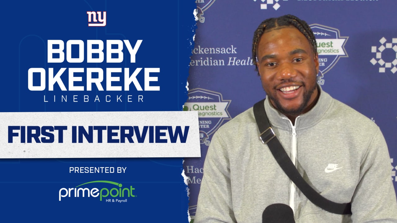 LB Bobby Okereke: 'This franchise is on the rise'