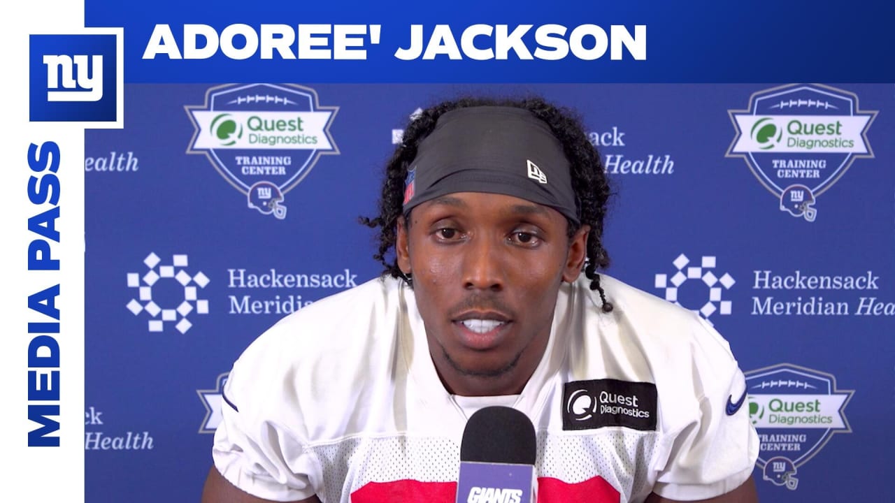 CB Adoree' Jackson: 'I'm willing to learn, willing to play and compete'