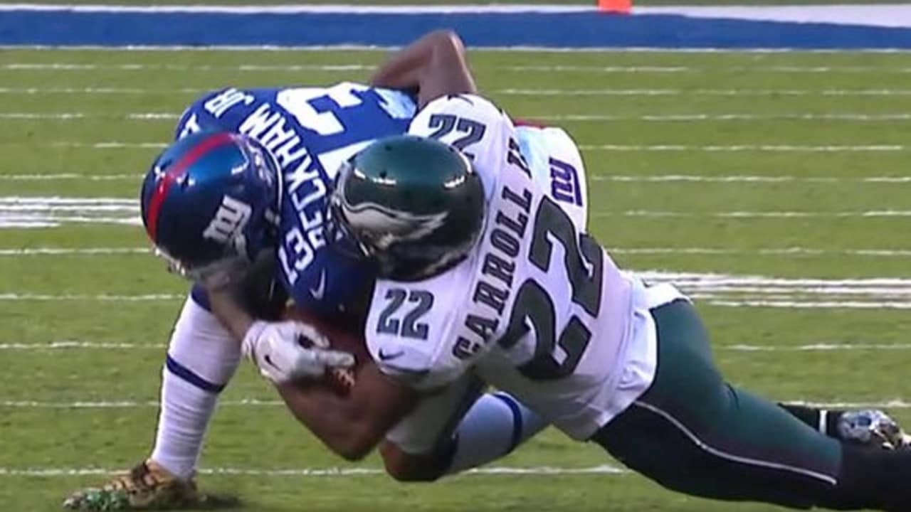 Nolan Carroll with an interception