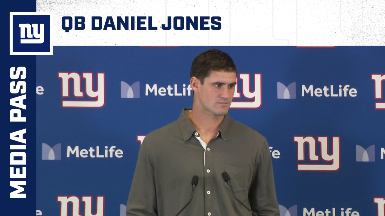 QB Daniel Jones on clutch plays down the stretch