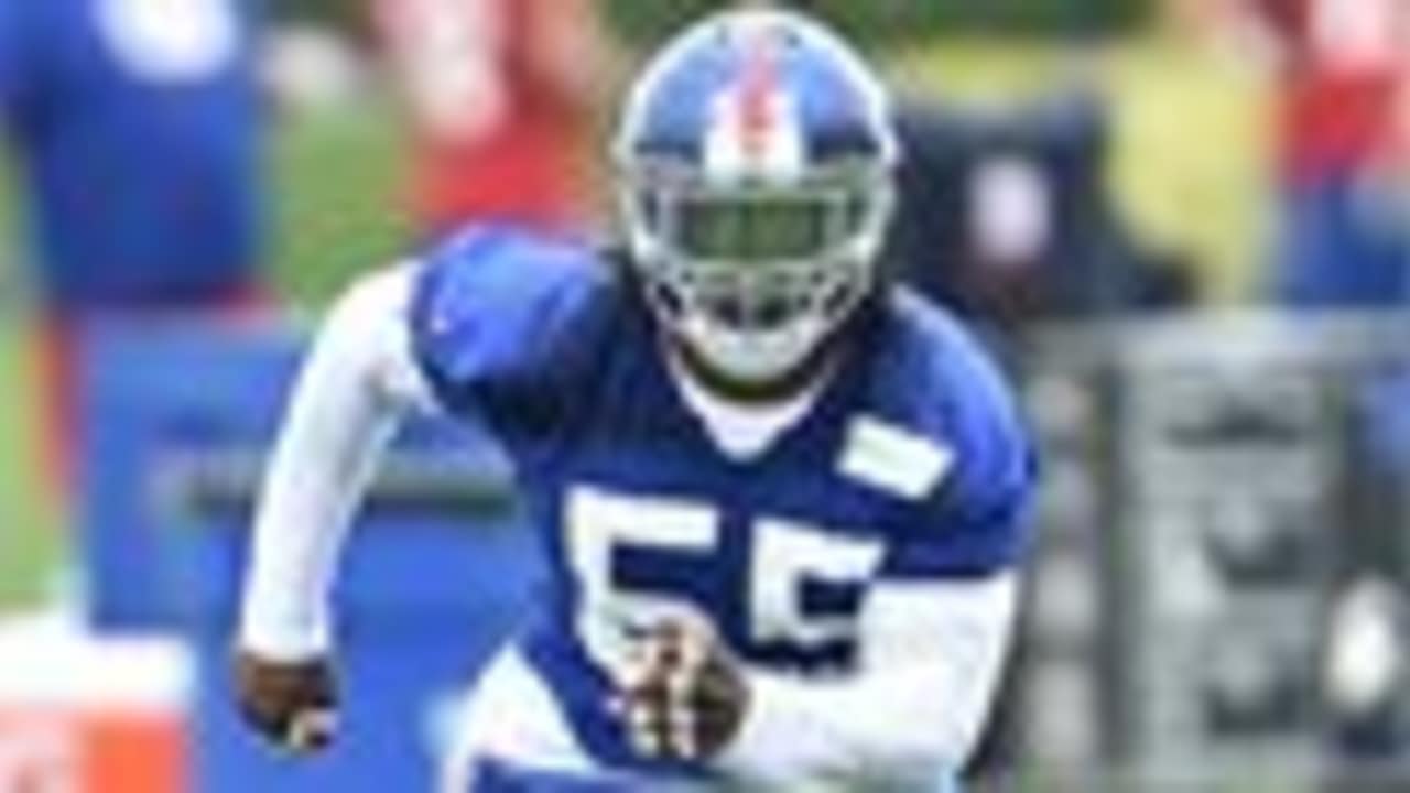 J.T. Thomas shows respect for Giants LB legends