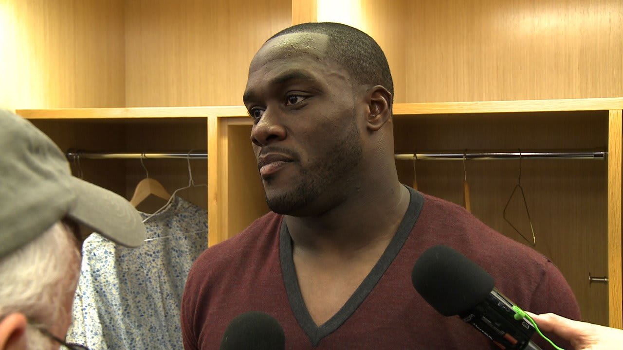 LB Jon Beason on INT