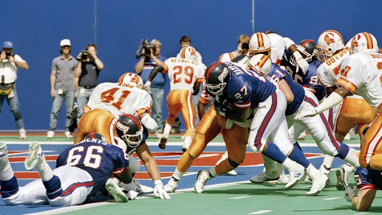 Through the Years: Giants vs. Buccaneers