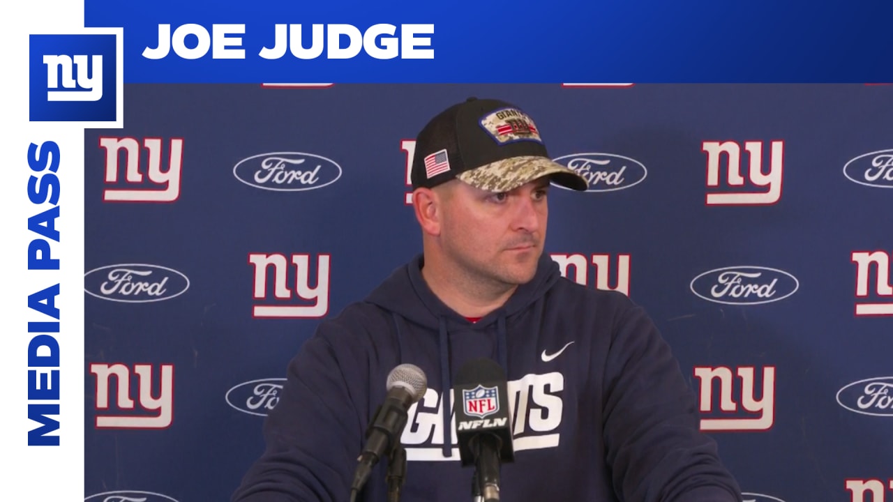 Postgame Presser: Coach Joe Judge on Giants' loss to Dolphins