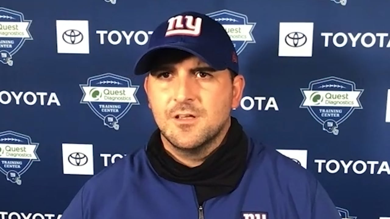 Coach Joe Judge on Giants' progress as training camp winds down