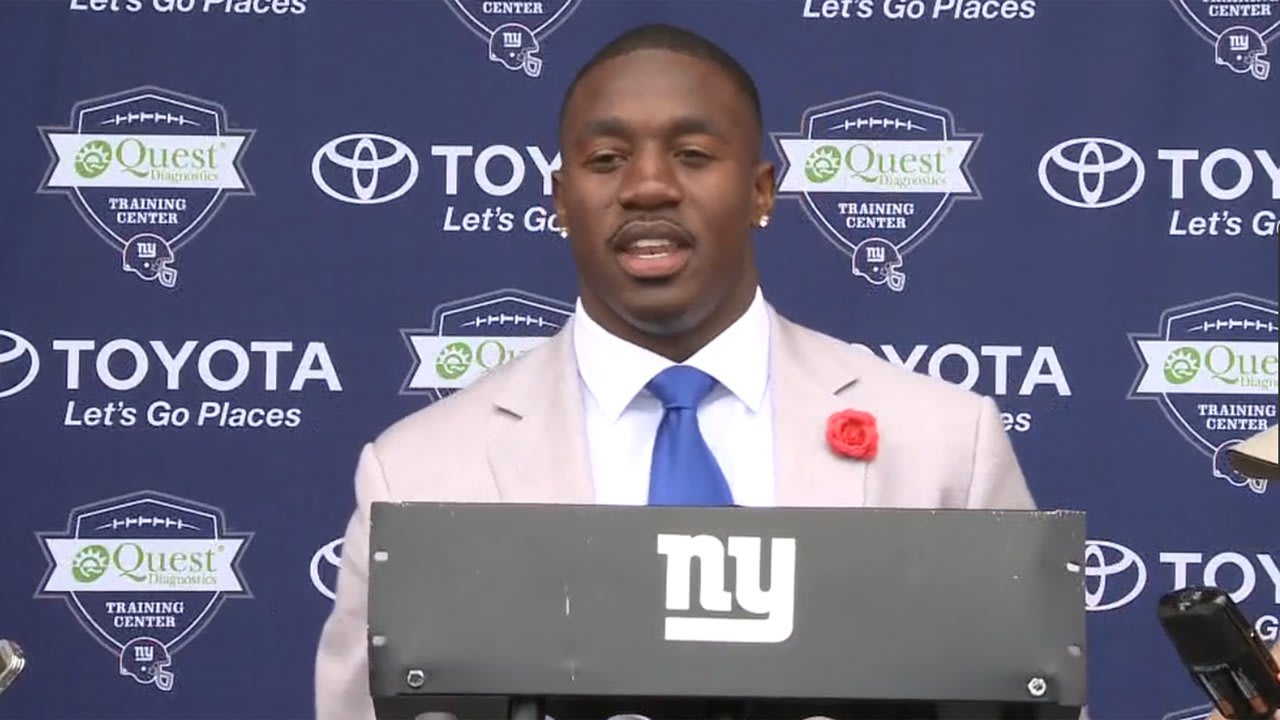 RB David Wilson: "I've lived my dream"