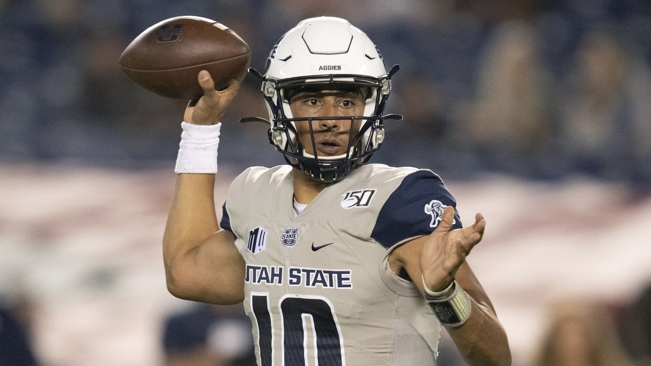 Photos: Utah State QB Jordan Love