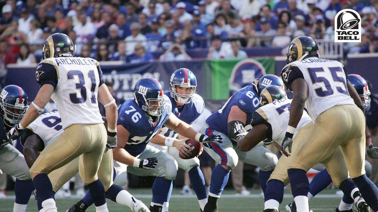 Throwback Thursday: Eli Manning's first career game vs. Rams