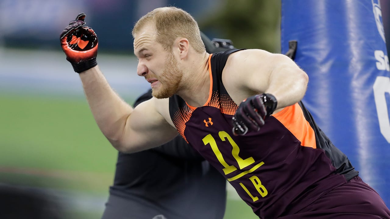 Wisconsin LB Ryan Connelly's Combine workout
