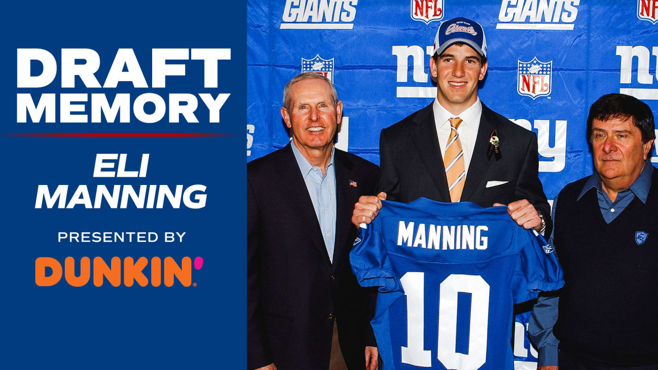 Draft Memory: Eli Manning reflects on 2004 draft day and becoming a New ...