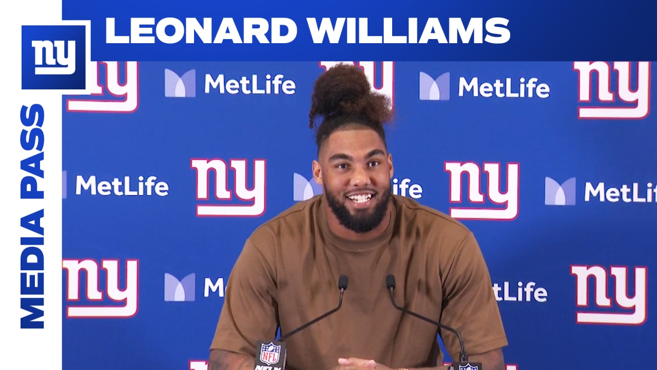 DL Leonard Williams on defense rising to the challenge