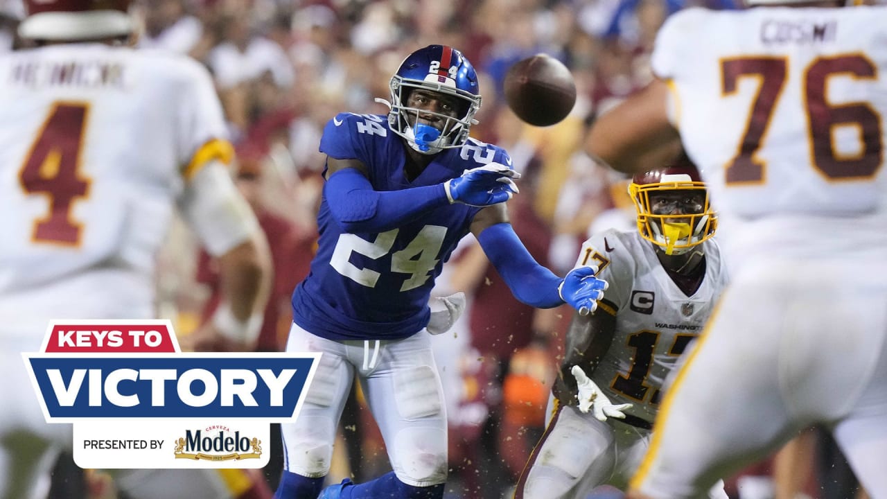 3 keys to victory for New York Giants vs. Washington Football Team