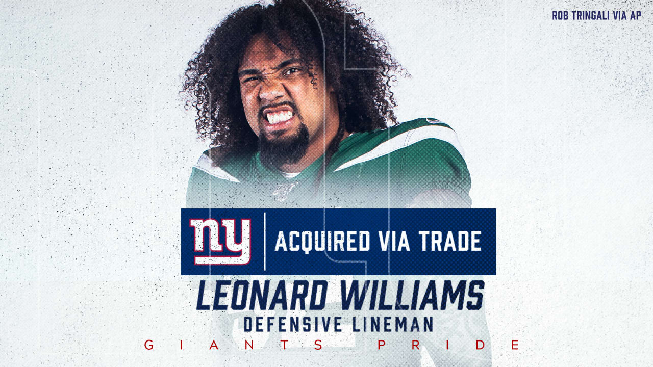 New York Giants trade for DL Leonard Williams