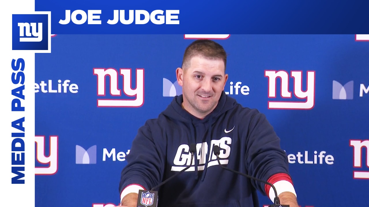 Coach Joe Judge: 'We're a very resilient team'
