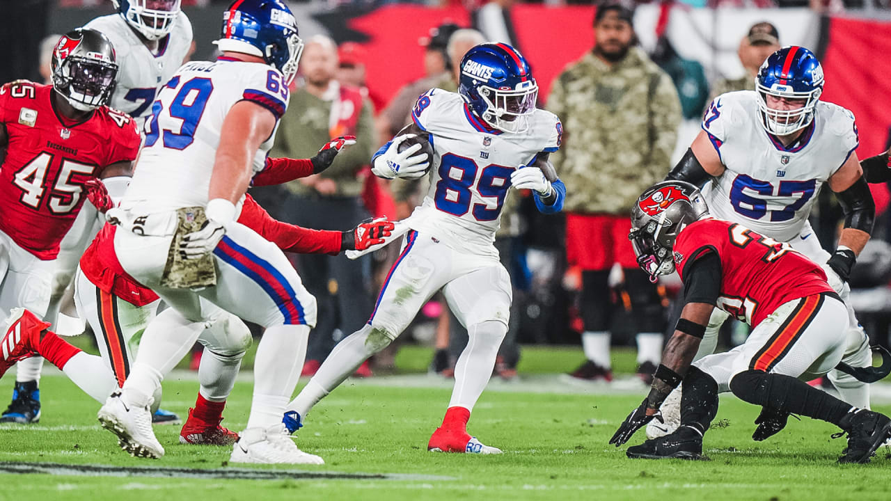 Kadarius Toney juke move turns loss into a gain | Giants vs. Buccaneers ...
