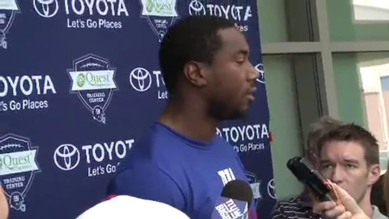 WR Mario Manningham on returning to the Giants