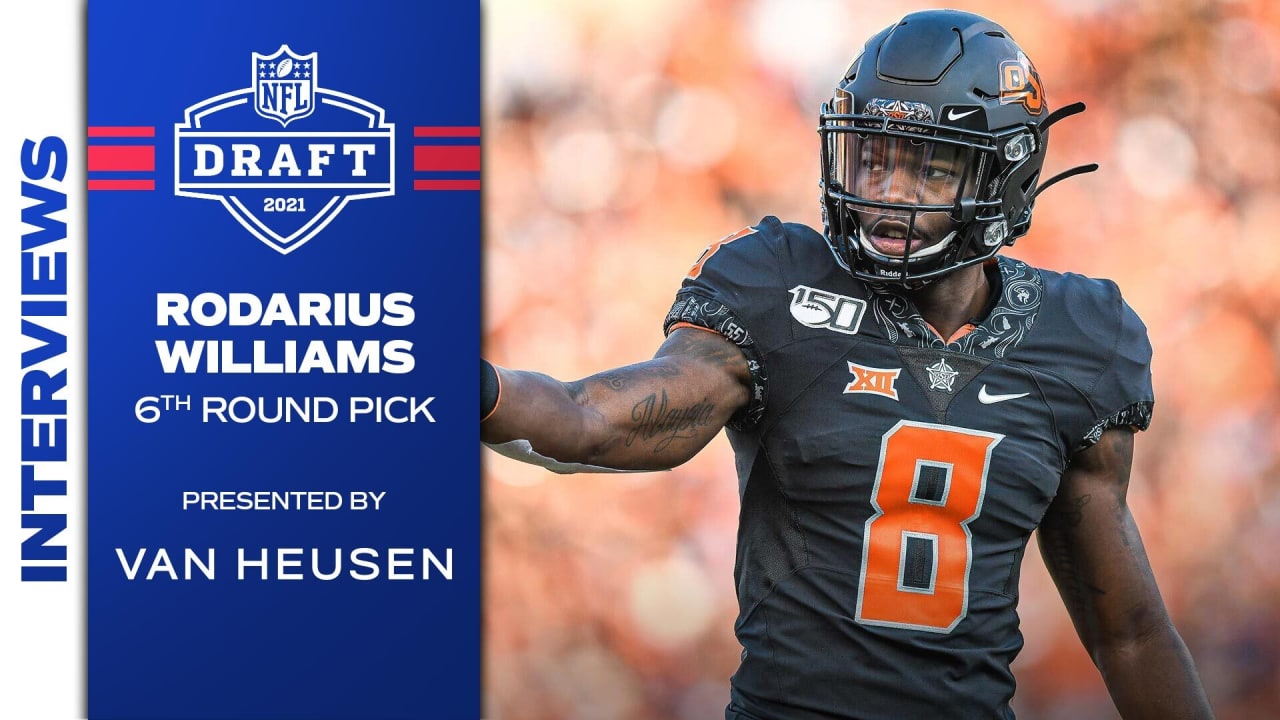 Rodarius Williams 'ready to get in and get the work done'