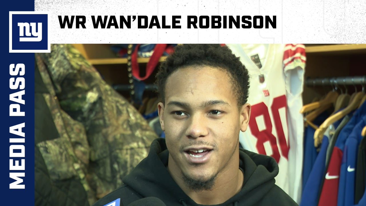 WR Wan'Dale Robinson updates rehab status