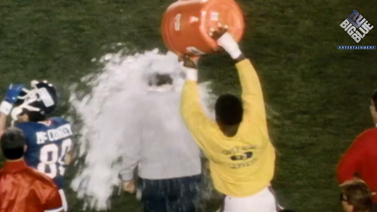 Super Bowl XXI: The Gatorade Bath