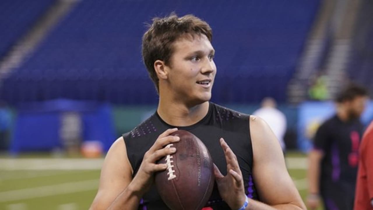Wyoming QB Josh Allen's best throws from the 2018 NFL Scouting Combine