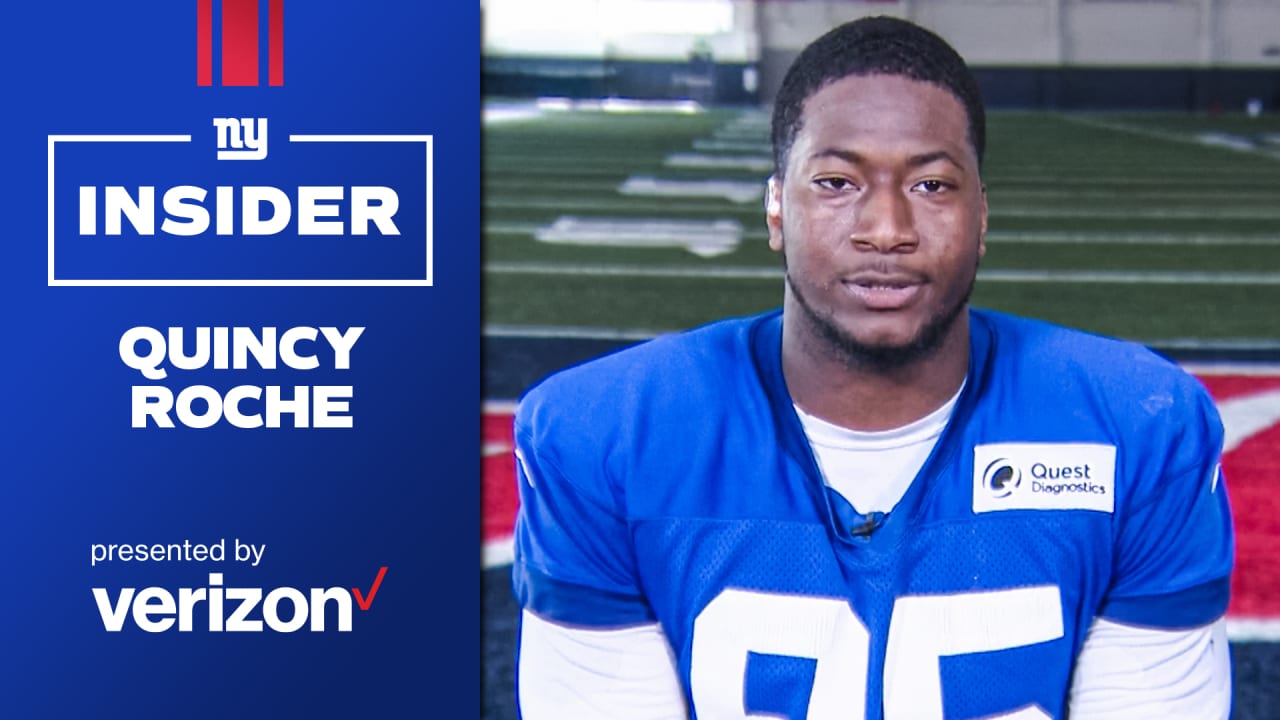 Giants Insider: Quincy Roche on promising rookie campaign