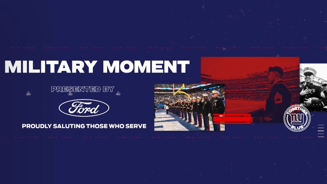 Giants Military Moment of the week