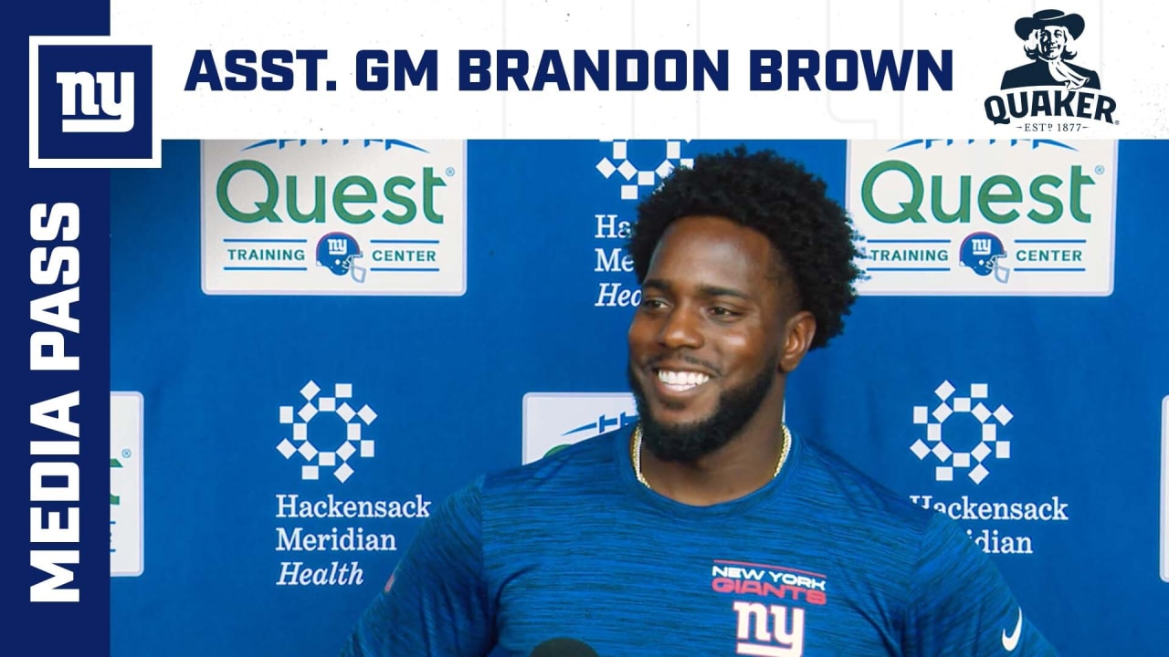 Asst. GM Brandon Brown talks Giants 2023 draft class