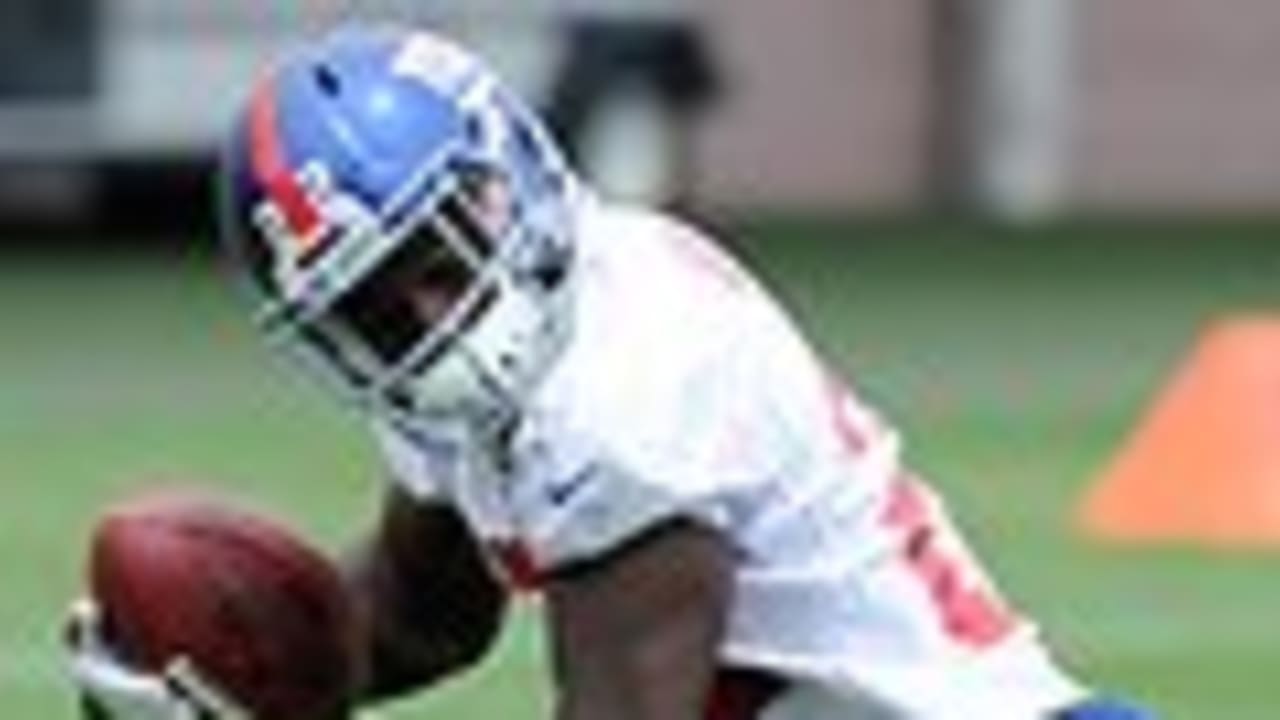 David Wilson prepares for lead RB role