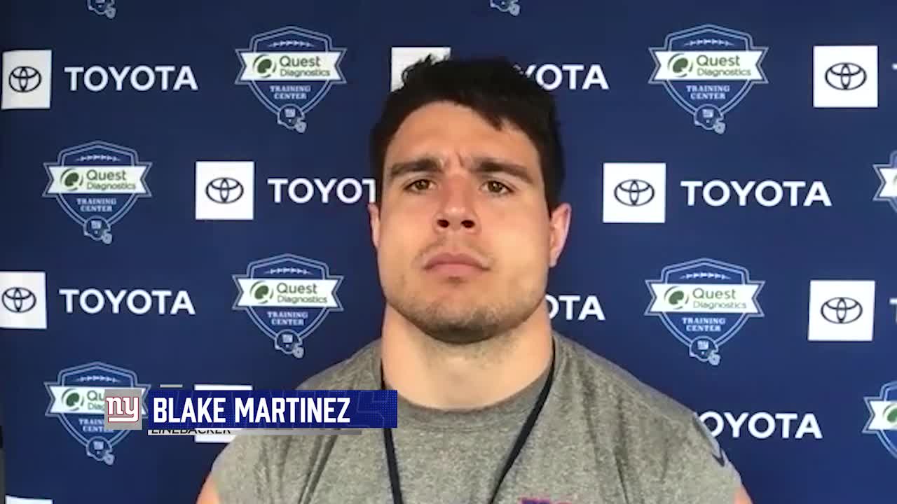 LB Blake Martinez on taking charge of defense