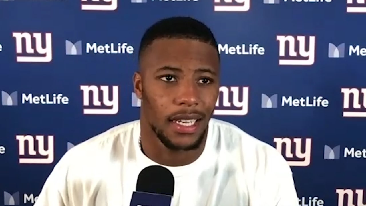 RB Saquon Barkley on battle against tough Pittsburgh defense