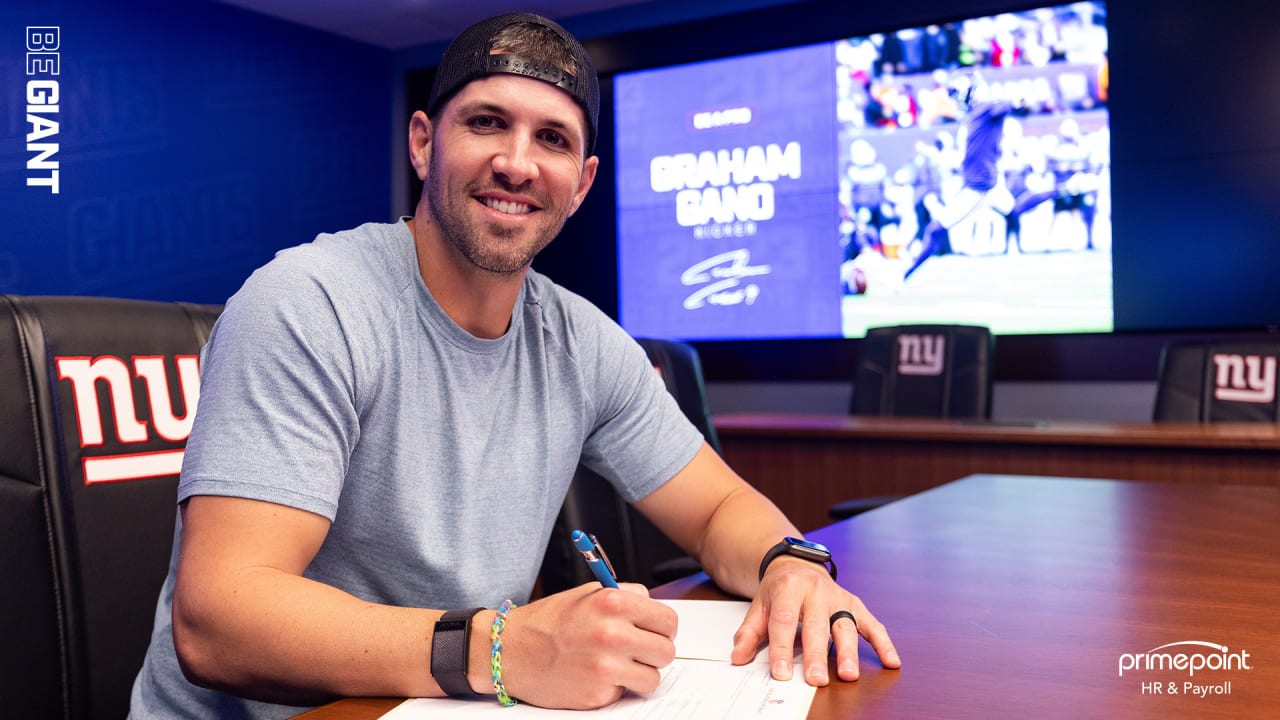 Graham Gano signs 3-year contract extension with Giants