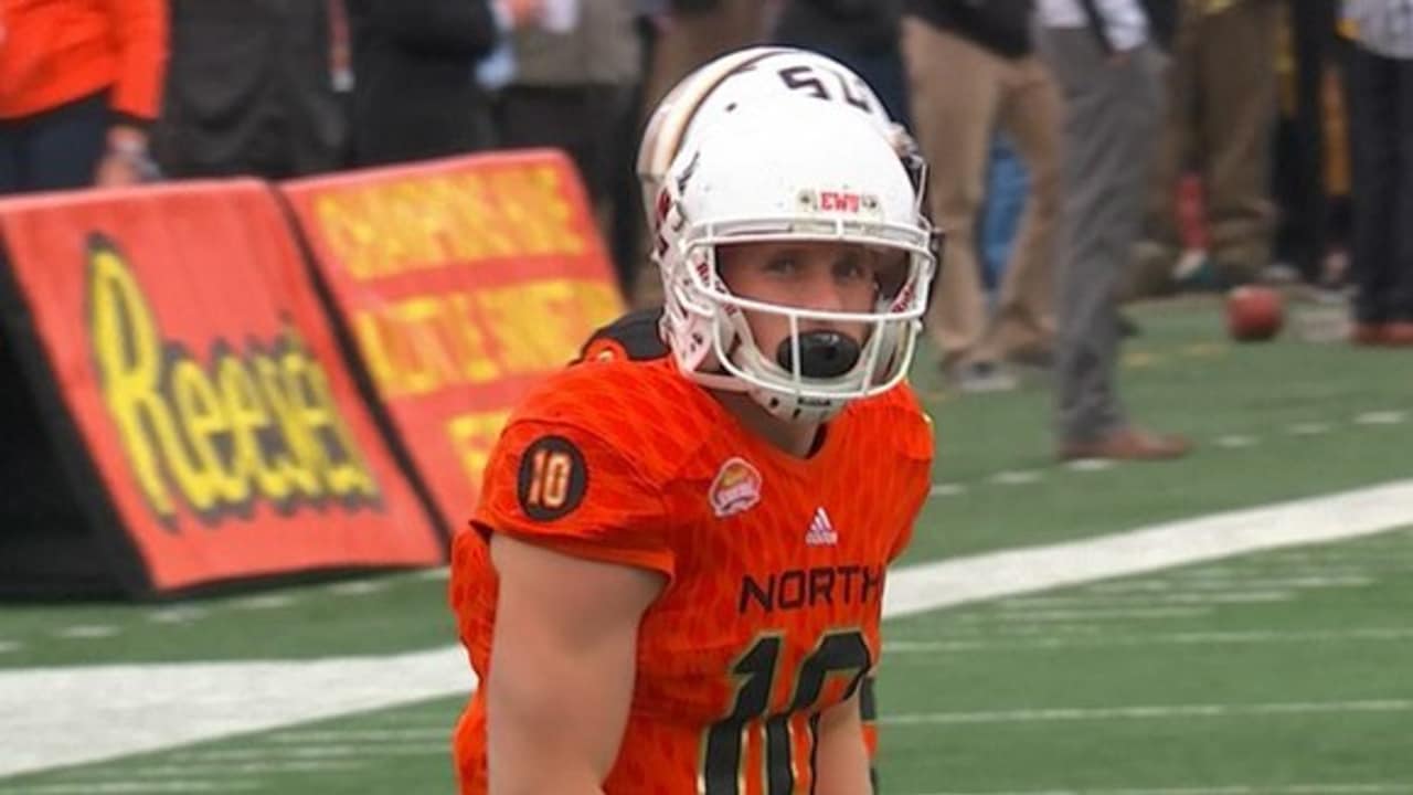Cooper Kupp makes impressive one-hand catch at Reese's Senior Bowl