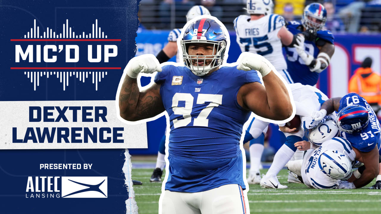 Dexter Lawrence MIC'D UP: 'It's about us!!'