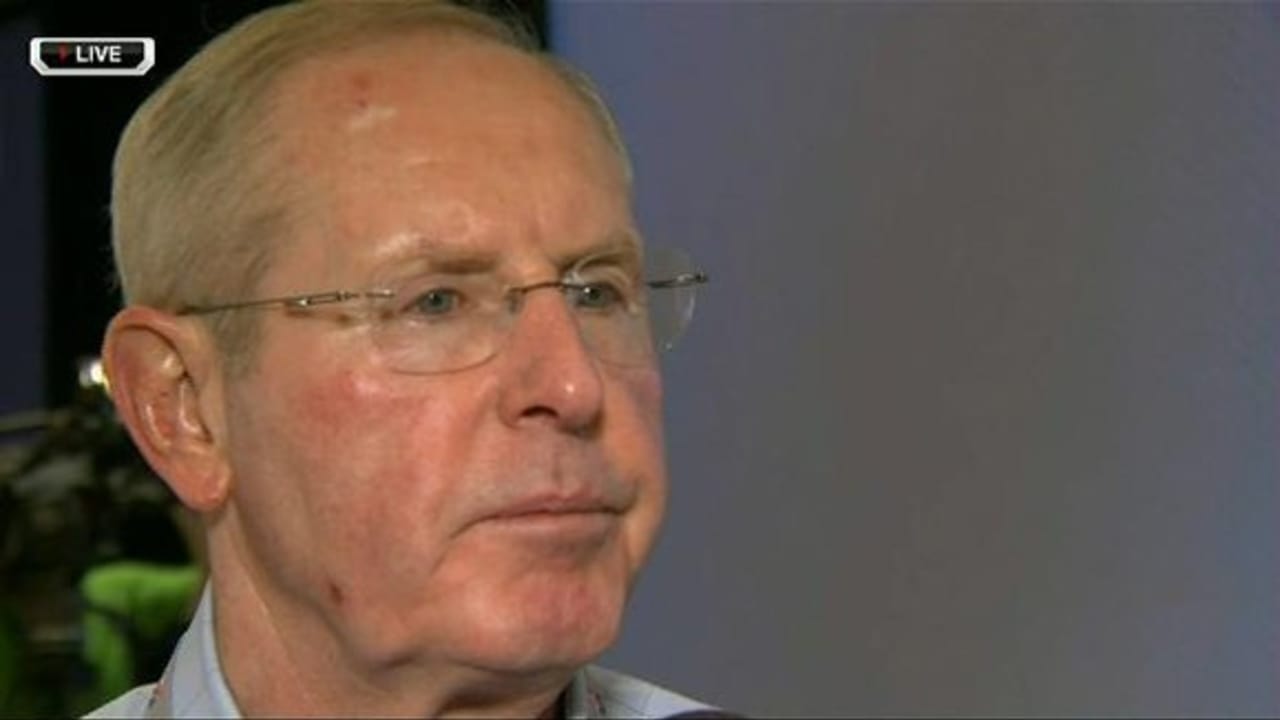 Coach Coughlin at owners meeting