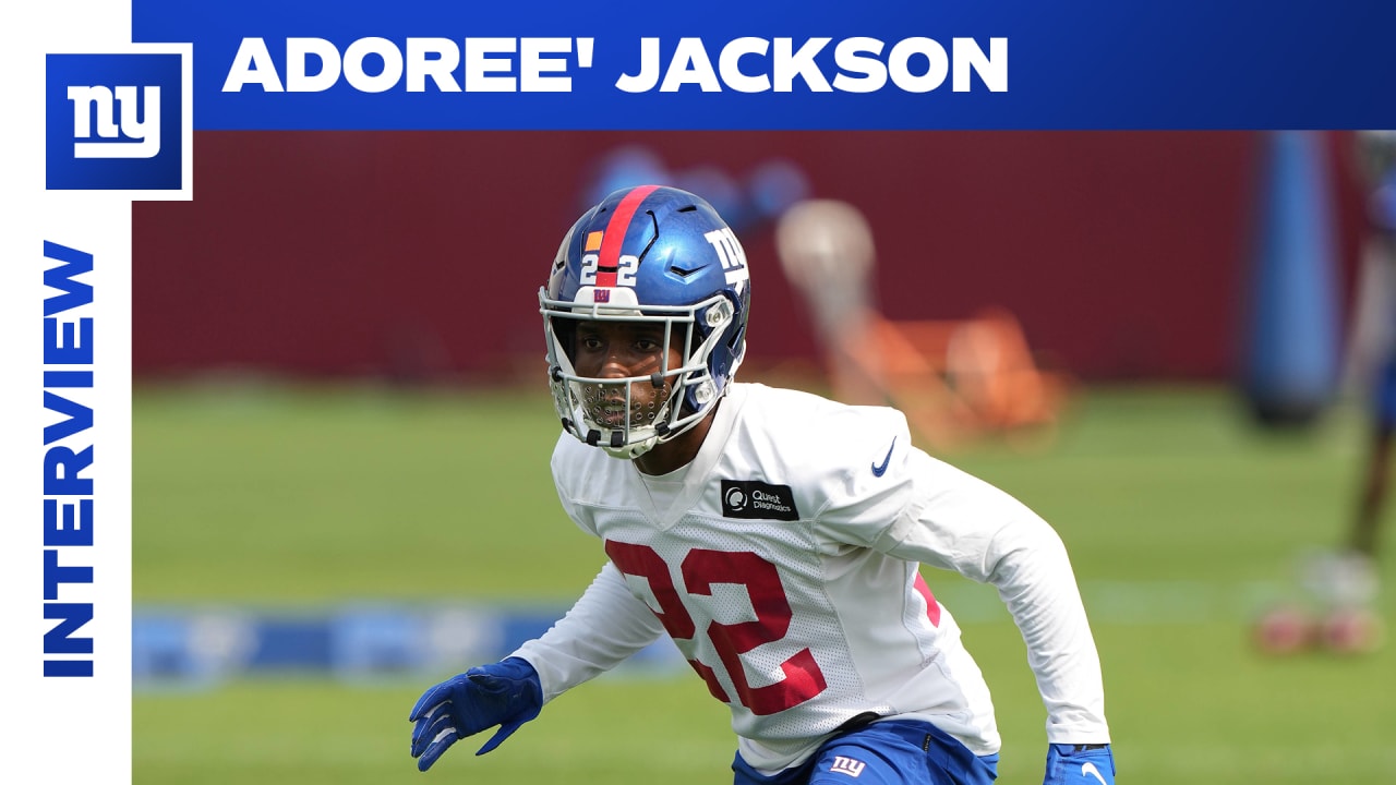 1-on-1: Adoree' Jackson on building a legacy with Giants