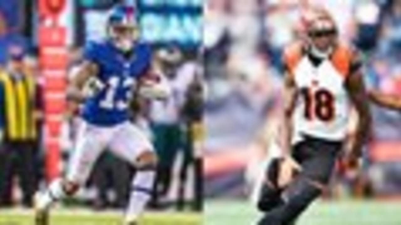 Primetime matchup features two premier WR's