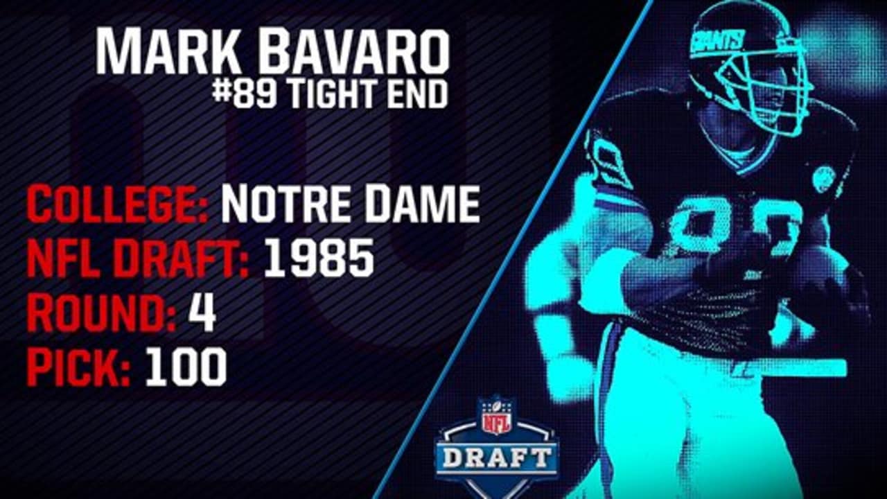 My Draft Memory: Mark Bavaro