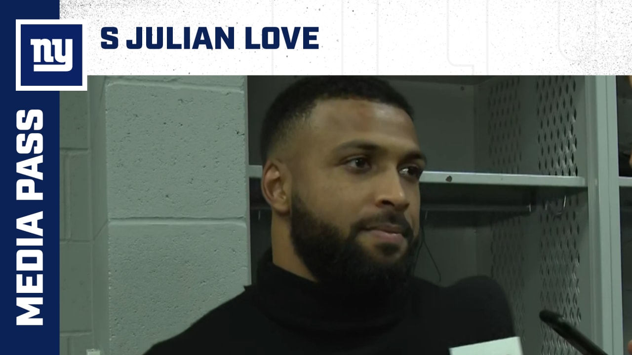 S Julian Love: 'We've got to focus on the Colts'