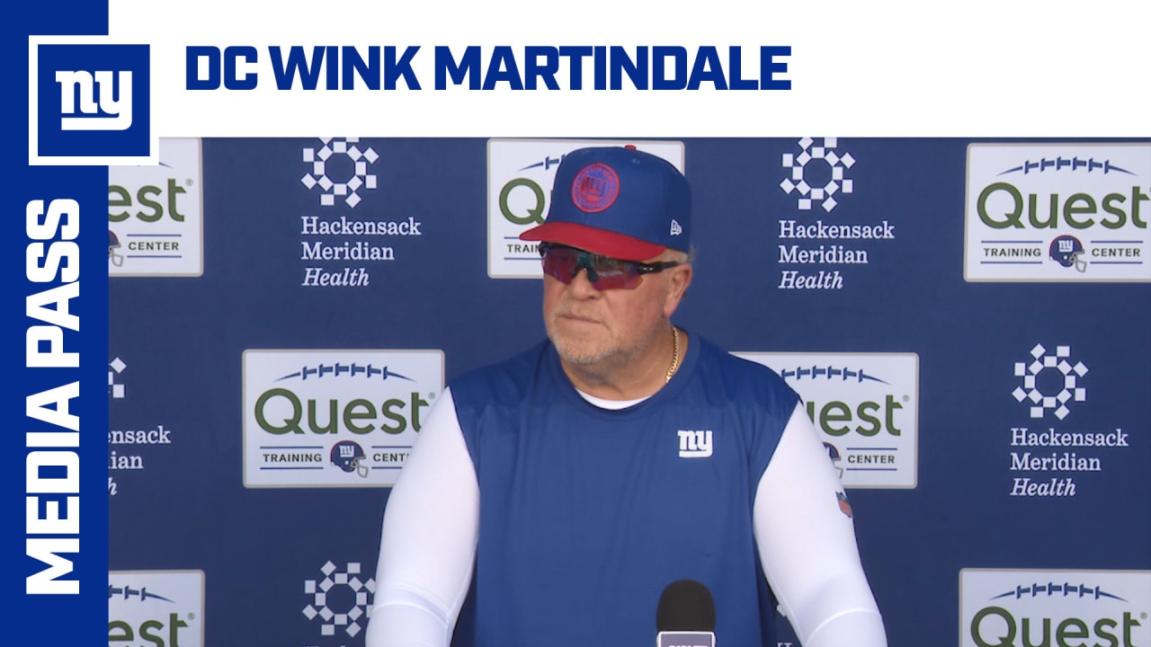 DC Wink Martindale: Rookie CB Deonte Banks is 'ahead of schedule'