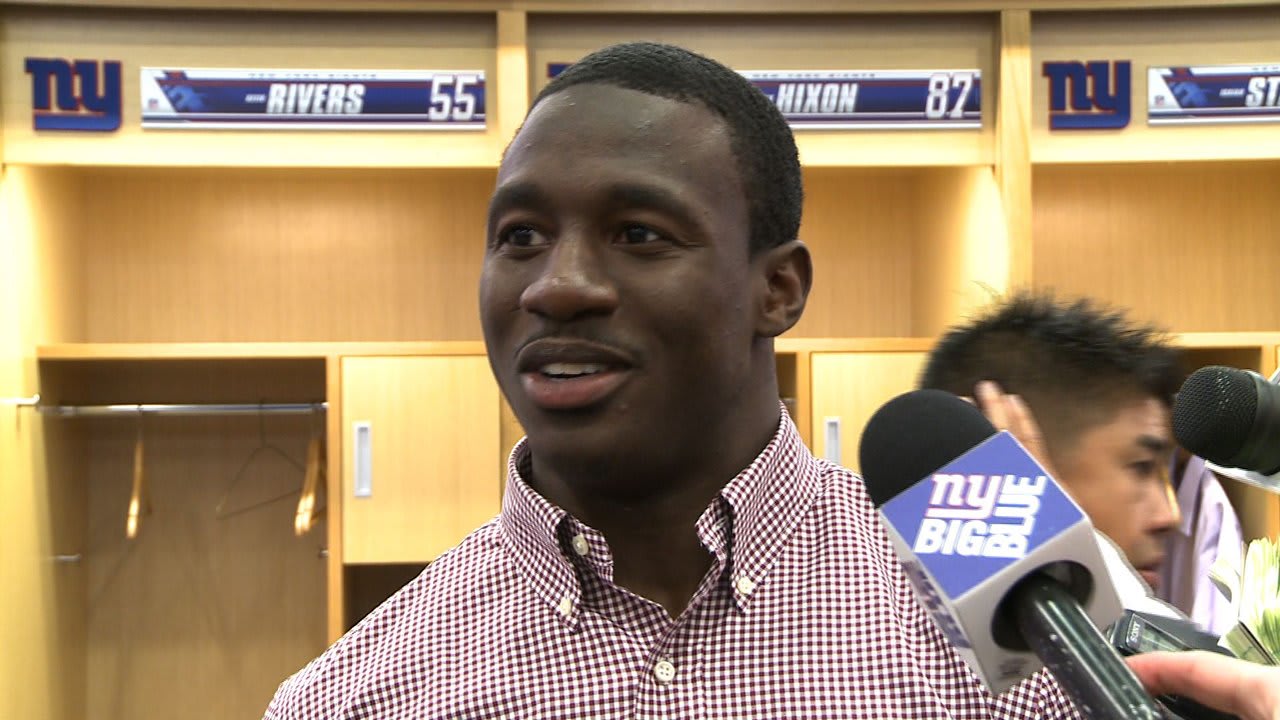 RB David Wilson on being prepared