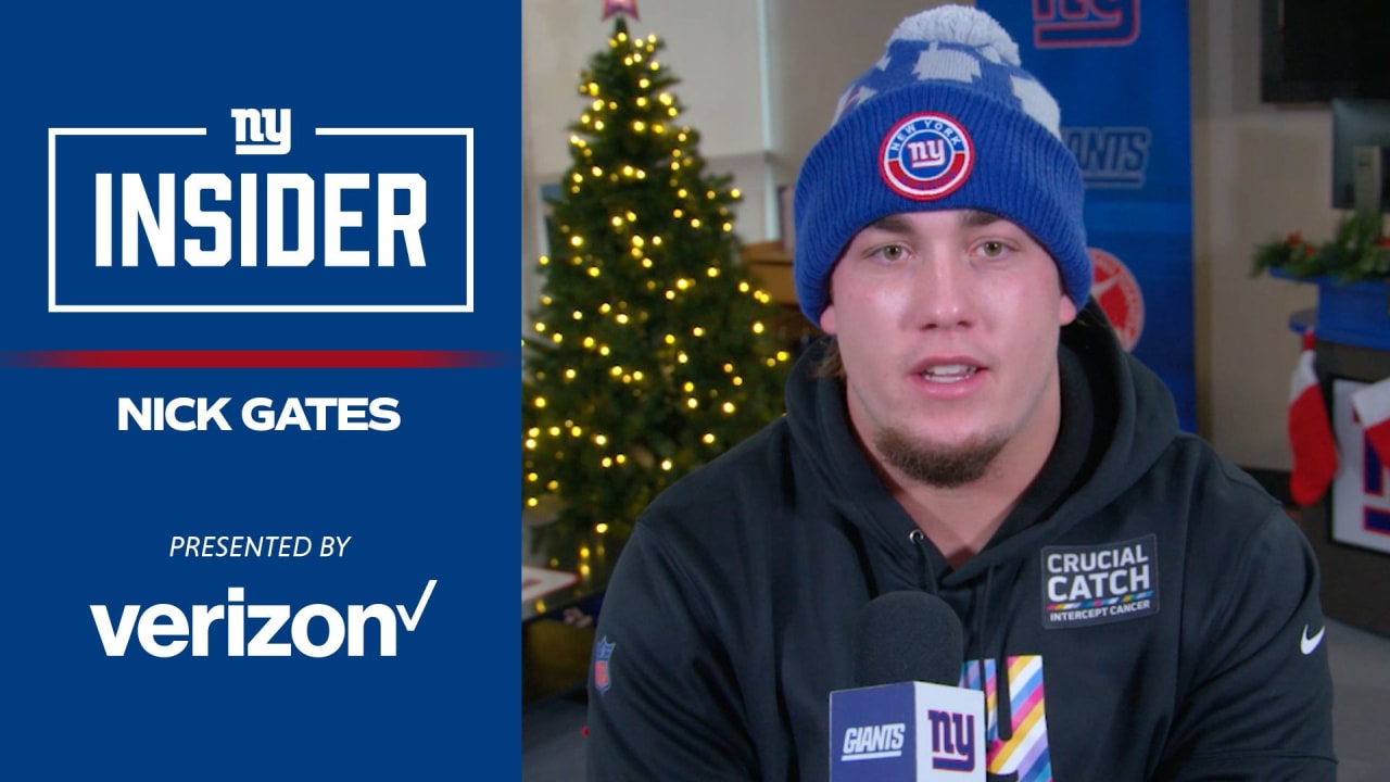 Giants Insider: C Nick Gates on young players helping the team surge