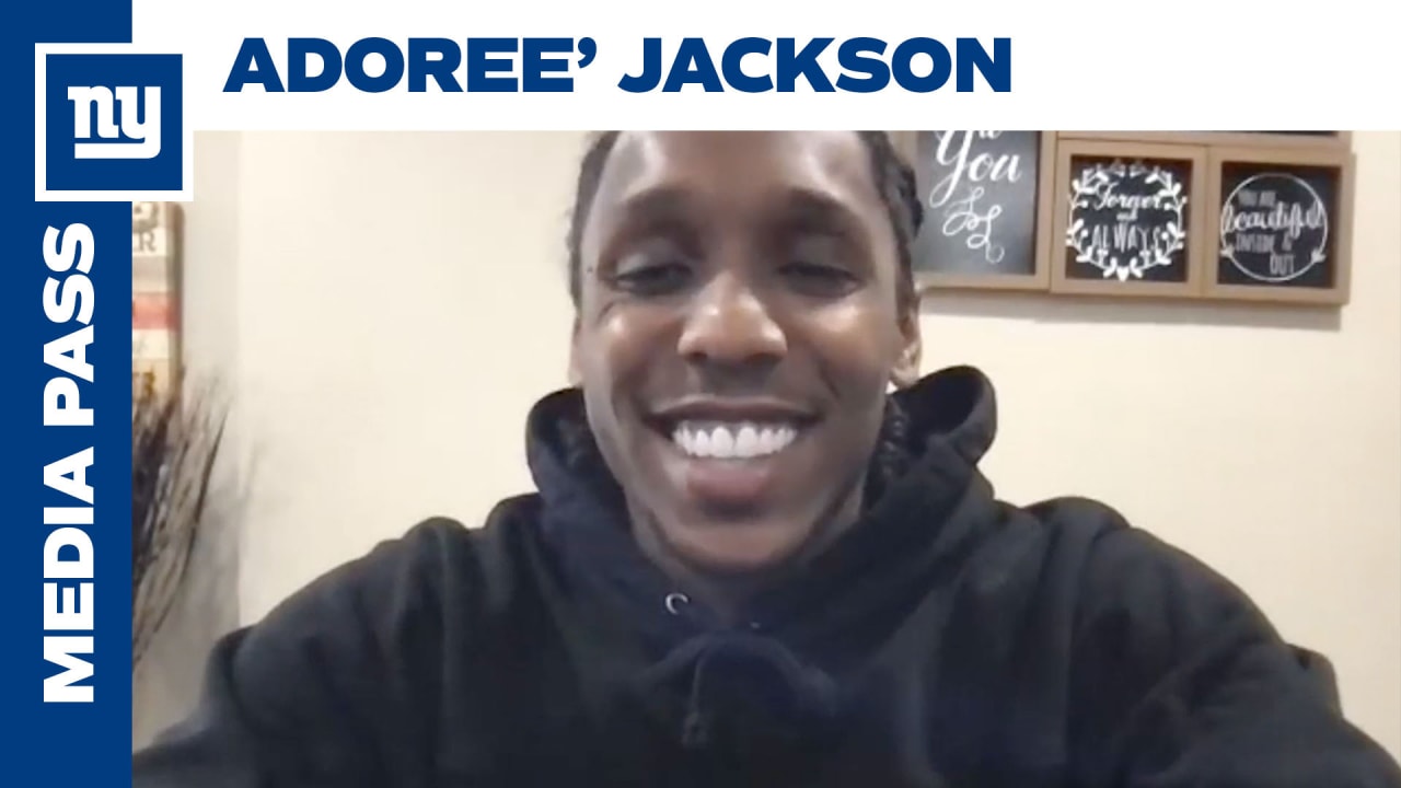 Adoree' Jackson on joining Giants: 'It felt like family, it felt like home'