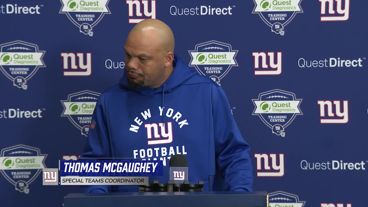 STC Thomas McGaughey on special teams growth