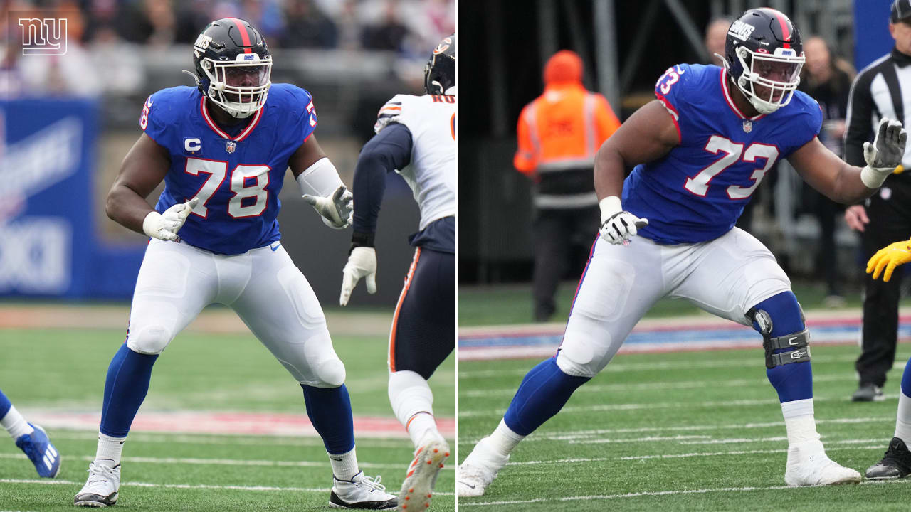 Andrew Thomas, Evan Neal grateful for continuity along O-line