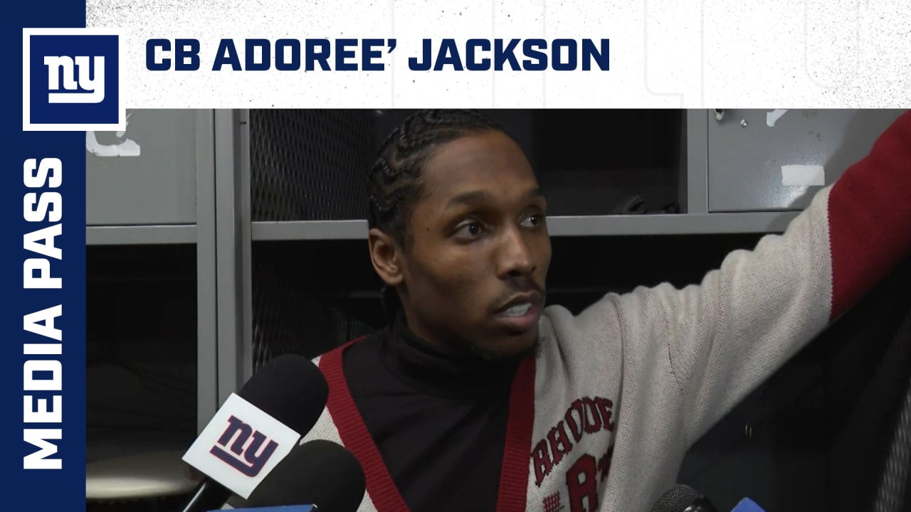 CB Adoree' Jackson: 'Just didn't go our way'