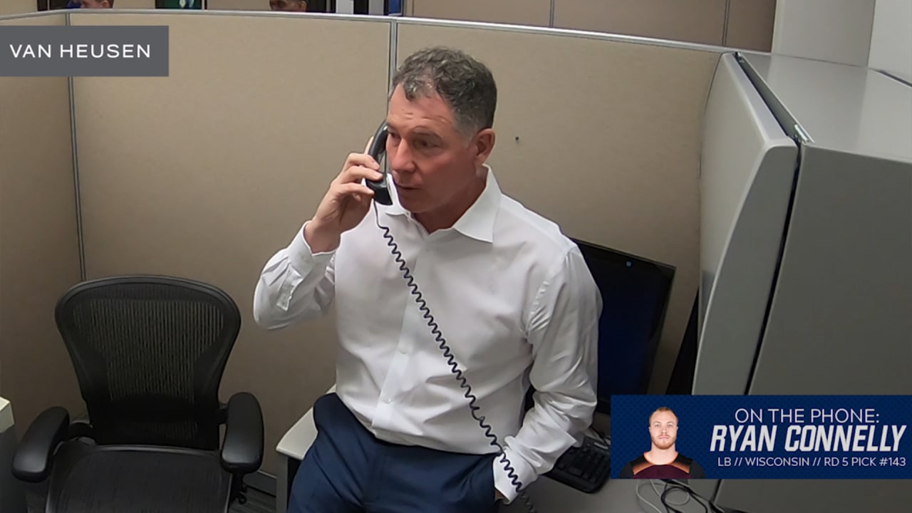 Ryan Connelly's phone call from Coach Pat Shurmur and DC James Bettcher