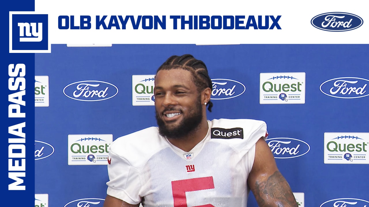 OLB Kayvon Thibodeaux: 'It's been amazing' playing with Azeez Ojulari