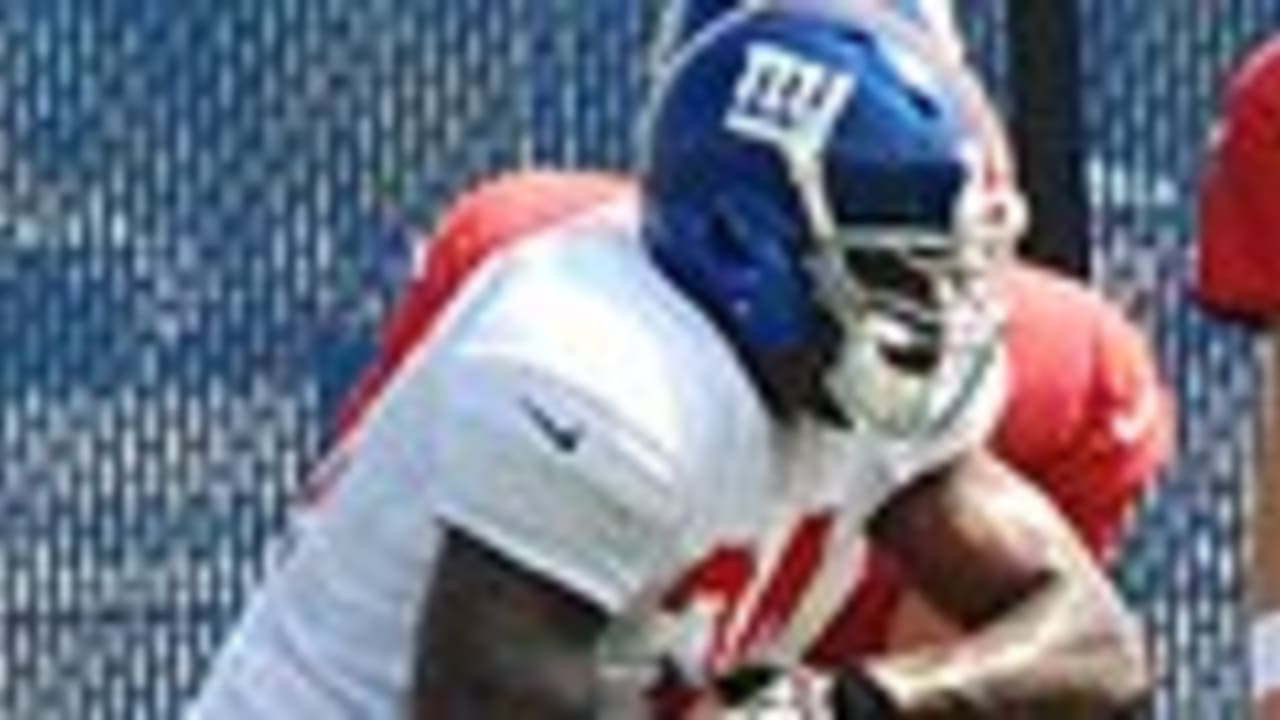 Brandon Jacobs glad to be back home